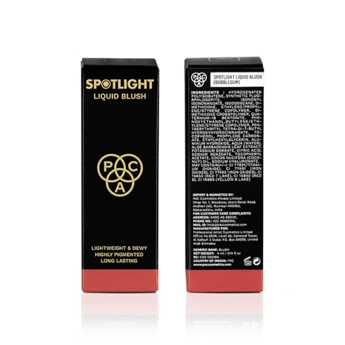 PAC Spotlight Liquid Blush for Cheeks | Highly Pigmented Long Lasting ...