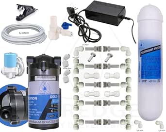 Puredge Mist Cooling Misting System complete DIY Kit-10 Nozzle System ...