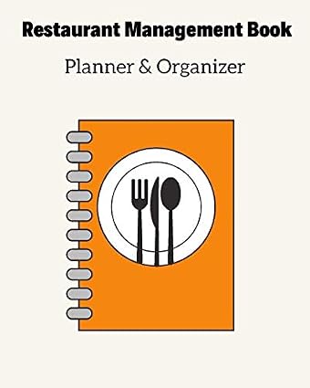 Restaurant Management Book Planner & Organizer: Publishing, Caprica ...