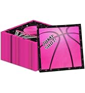 Amazon.com: Pink Basketball Sports Theme Party Supplies - 142Pcs ...