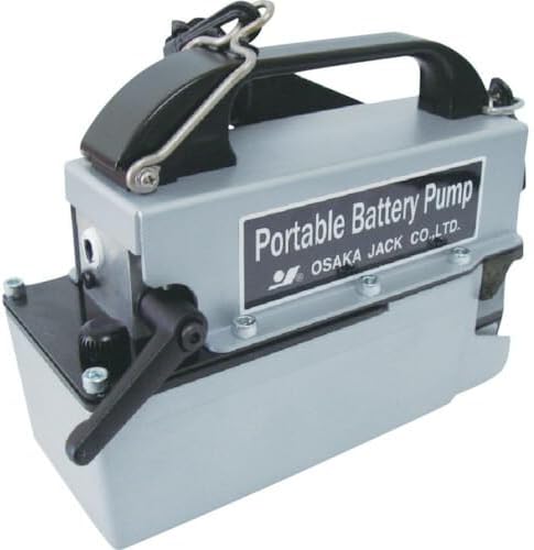 Amazon.co.jp: 大阪ジャッキ (OJ) ポータブルバッテリーポンプ PBP-1.0X 油圧用 : DIY・工具・ガーデン