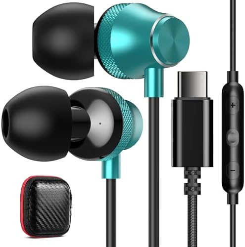 Amazon.com: USB C Plug in Headphones for Apple iPhone 16 Pro Max 15 16e ...