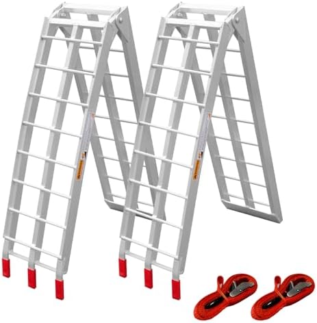 Carivia Aluminum Ramps,2pc Folding Loading Ramps,90" L x 12" W ...