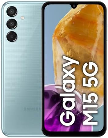 Samsung Celular Galaxy M15 5G Azul Claro 4GB RAM 128GB, Nacional con ...
