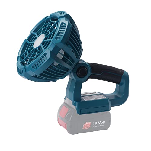 Portable Fan with Remote for Bosch 14.4-18V Battery, Desk Fan with 3 ...