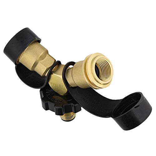 Snapklik.com : Propane Tank Adapter Converter - 2 Way Propane Y ...