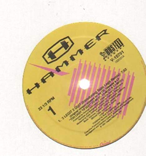 MC Hammer - Hammer - 2 Legit 2 Quit - 12 inch vinyl - Amazon.com Music