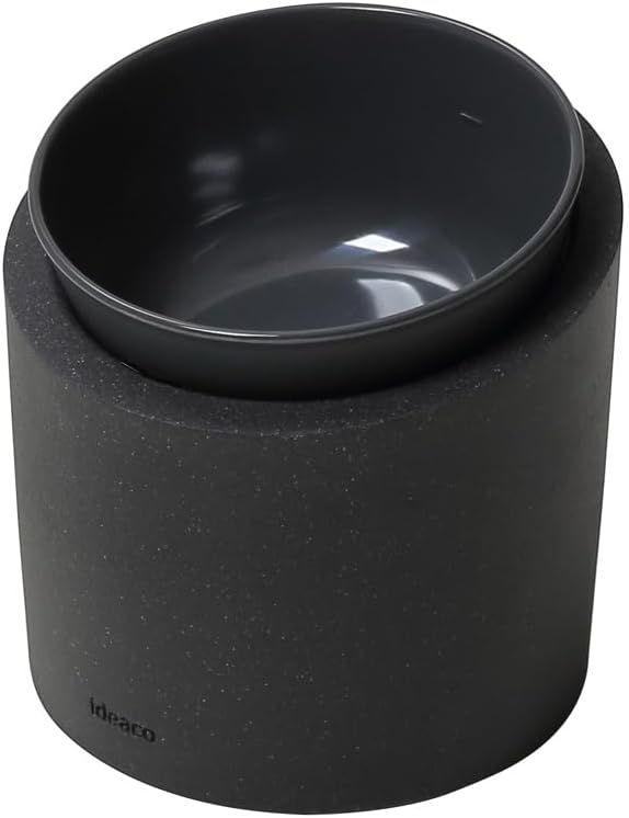 Amazon.co.jp: ideaco (イデアコ) ペットボウル 水入れ スタンド 傾斜付き 犬 猫 食器 350ml Pet ...