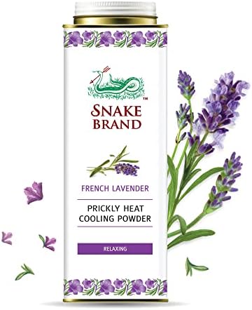Amazon.com : Snake Brand Prickly Heat Cooling Powder for Everyday Use ...