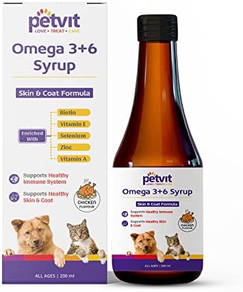 Buy Petvit Omega Rich Skin & Coat Sardine Oil | Sardine Fish Flavour ...