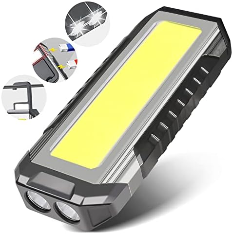 Amazon.co.jp: Work Light, USB Rechargeable, LED, COB Light, 1,000 ...