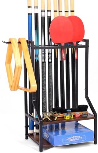 Amazon.com: Lnmuzm Pool Cue Holders for Billiard Room, Pool Stick ...