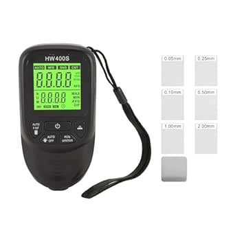 Amazon.com: Fabater HW400S Digital Coating Thickness Gauge, 3 Units ...