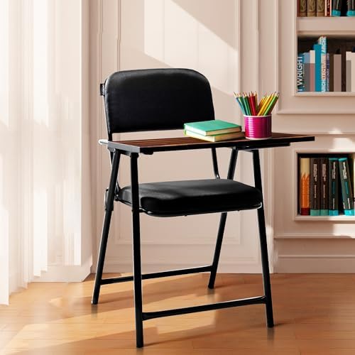 Honey Touch Folding Wrought Iron Chair with Cushion & Adjustable ...