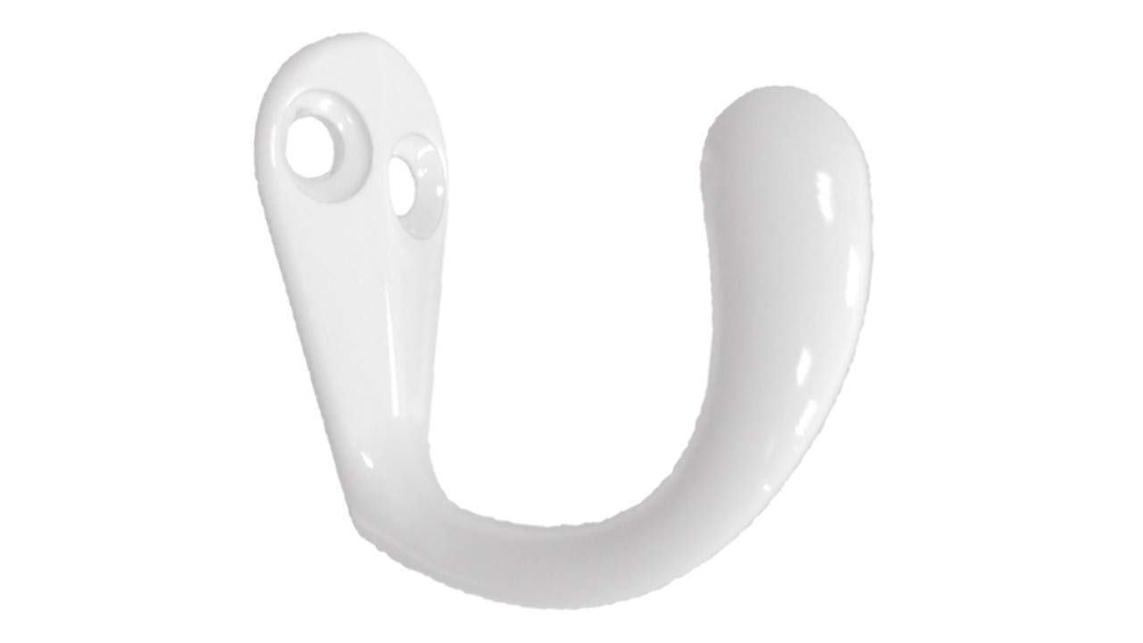 QCAA Premium Quality Single Prong Robe Hook Hanger, Zinc Die Cast ...