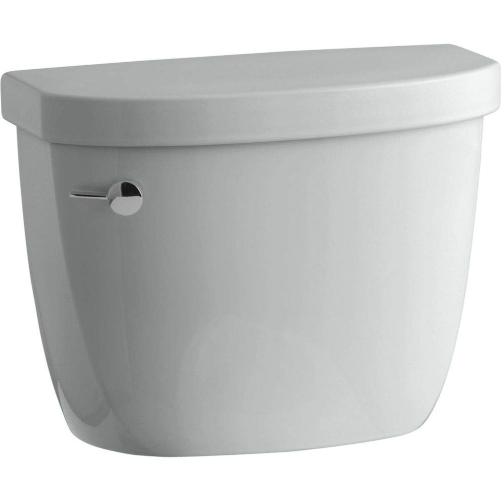 Kohler K-4421-95 Comfort Height Toilet Tank Only 1.6 GPF Ice Grey ...