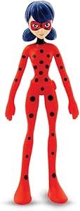 Miraculous Ladybug Bendable Figure, Posable Character Toy from Tales of ...