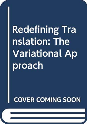 Redefining Translation: The Variational Approach : Hewson, Lance ...