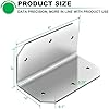 Andorm 30 Pack Corner Brace 4x2 Heavy Duty Stainless Steel Shelf ...