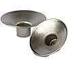 Amazon.com: Ner Mitzvah Reusable Metal Candlestick Liners and Drip ...