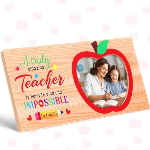 Amazon.com - Jetec Teacher Appreciation Gifts Teacher Picture Frame ...
