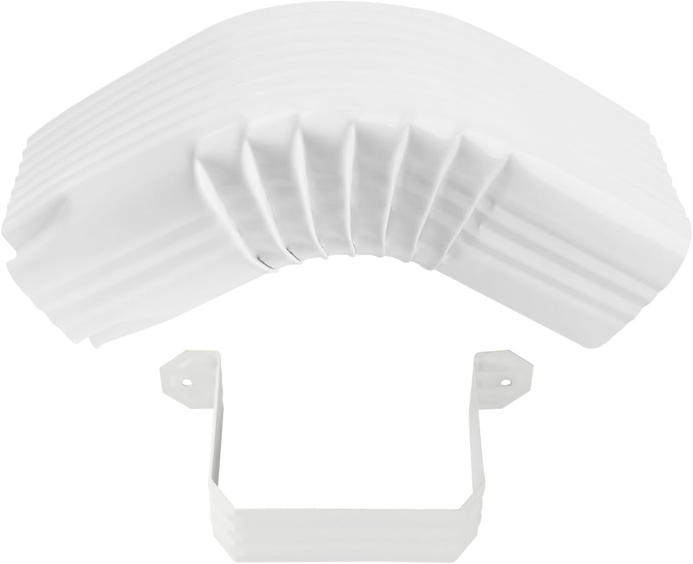 Amazon.com : LanKstet Downspout Gutter Elbow 3" x 4" Style A Angle is ...