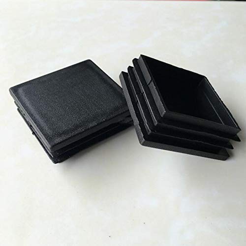 Amazon.com: 50 x 50 Square Tube Plastic Plug Table Chair Foot Plug Cap ...