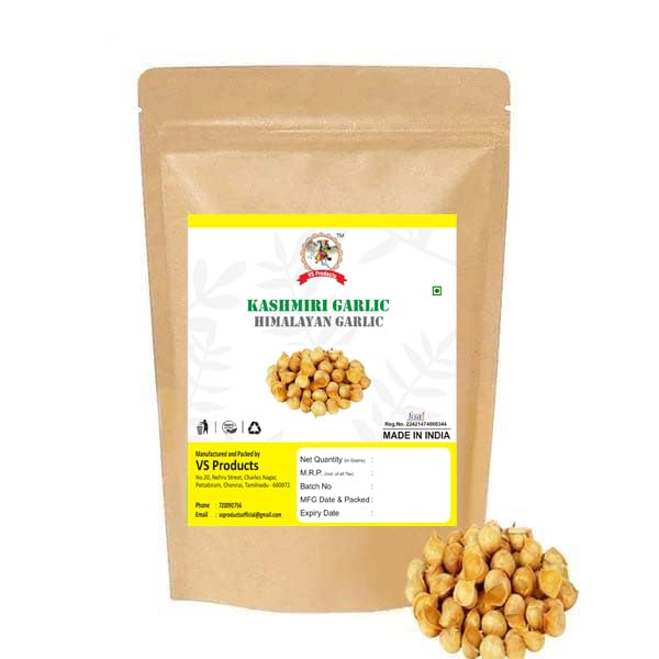 VS Products Kashmiri Garlic, Himalayan Garlic, Organic Single Clove ...