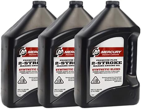 Amazon.com: Mercury OEM Premium Plus Outboard Engine Oil Case of 3 ...