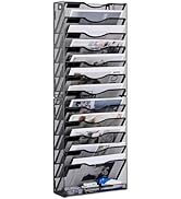 Amazon.com : superbpag Wood Wall Mounted File Holder Organizer ...