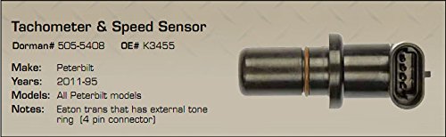 Buy Kenworth - Peterbilt Speed and Tachometer Sensor push in speed and ...