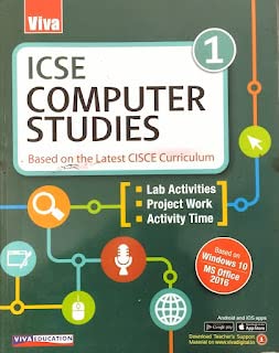 Amazon.in: Buy ICSE Computer Studies Class 1 by Viva Education Book ...