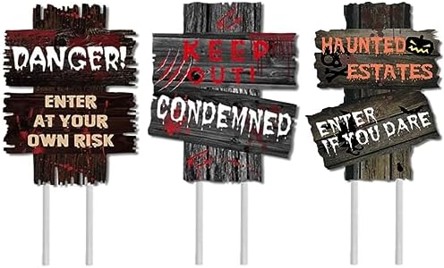 Amazon.com : Comelodiant 3 PCS Outdoor Halloween Decorations Halloween ...