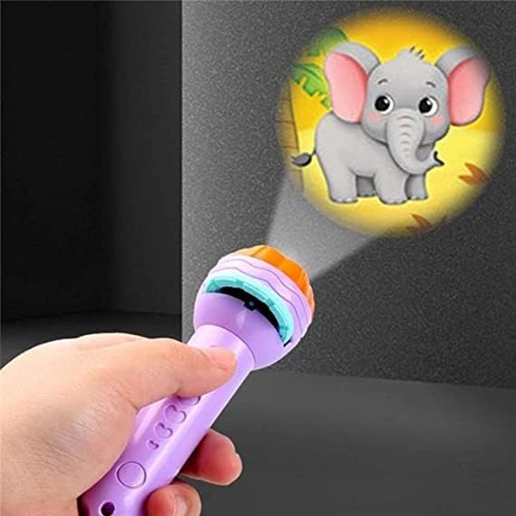 RAMPKD 3 Slides 24 Patterns Mini Projector Torch Toy Slide Flashlight ...