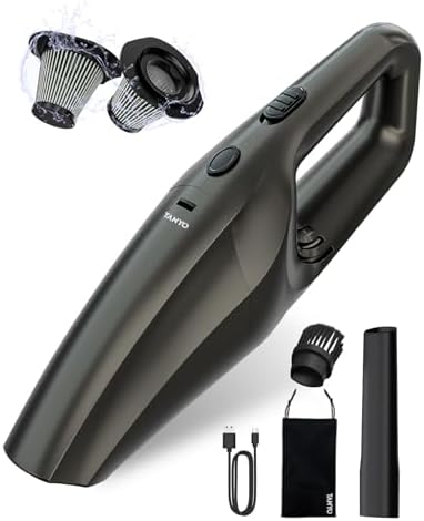 Amazon.co.jp: Tanyo Mini Handy Cleaner, Cordless Portable Vacuum ...