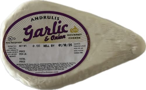 Amazon.com: Andrulis Farmers Cheese Garlic & Onion : Grocery & Gourmet Food