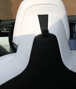 Amazon.com: EVamped Tesla Model S/Model X Headrest Coat Hooks (Black ...