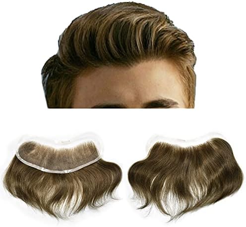 Amazon.com : Curve Hair Mens Hairline Toupee Front French Lace Mens ...
