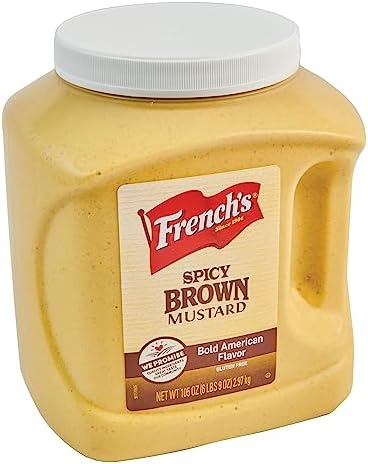 Amazon.com: French's Spicy Brown Mustard, 105 oz - One 105 Ounce Bulk ...