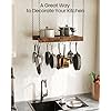 Amazon.com: CHOEZON Hanging Pot Rack, Vintage Pot Hangers for Kitchen ...