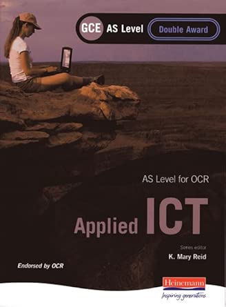 Amazon.com: OCR AS GCE Applied ICT Double Award: 9780435449964: Banks ...