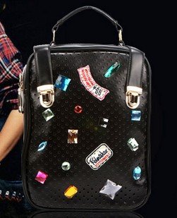 Amazon.com : BG0460 Fashion Retro Style Gemstone And Double Mortise ...