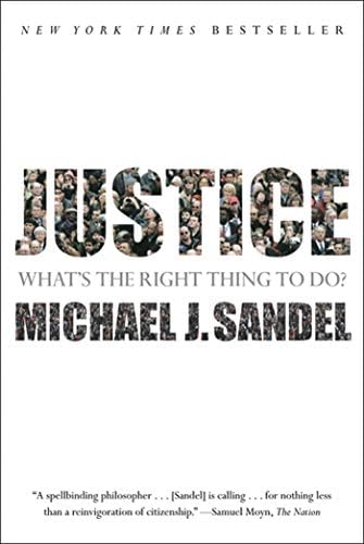 Justice: What's the Right Thing to Do? : Sandel, Michael J.: Amazon.de ...