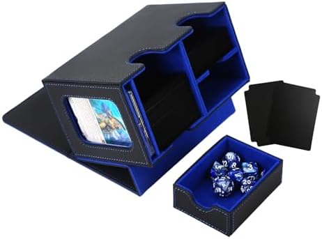 Amazon.com: MTG Deck Box for Commander Display with Dice Tray, Double ...