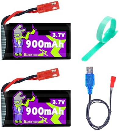 Amazon.com: Raebatuol Drone Batteries Compatible with MJX Syma Holy ...