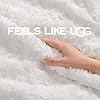 Amazon.com: UGG Adalee Faux Fur Throw Blanket for Couch, Cozy Soft ...