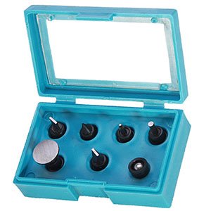 Anytime Tools 7 Piece Micrometer Tip Anvil Attachment Set Precision ...