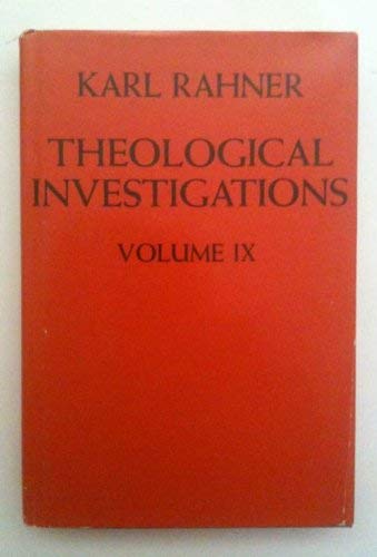 Theological Investigations: Writings of 1965-1967 1 (Theological ...