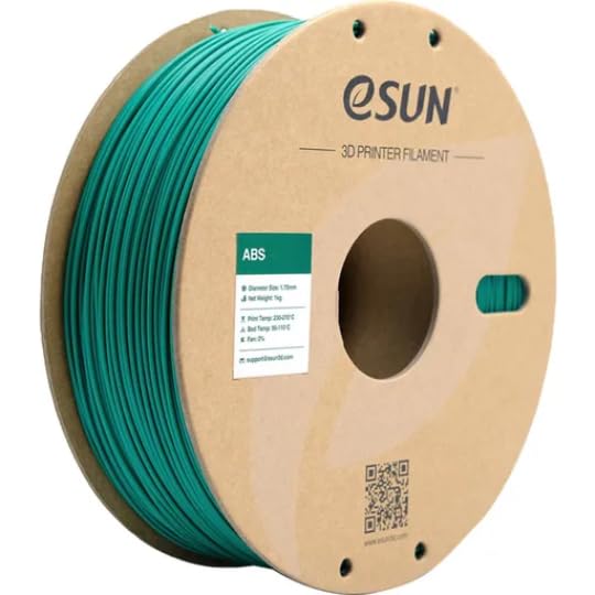 3IDEA e-Sun ABS Filament 1.75mm, 3D Printer Filament High Speed for Fast Printing, 1KG Spool 3D ...