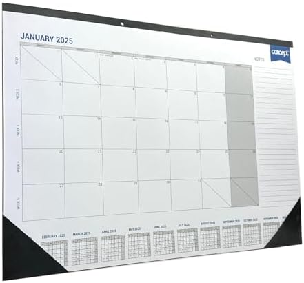 2025 Desk Calendar A2 Organiser Planner Easy to View Wall Calendar Home ...